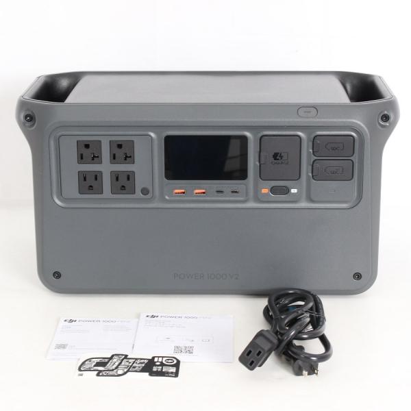 DJI Power 1000 V2 DYM1000V2L ポータブル電源 ディージェイアイ パワー 本体■商品状態【B】一般的な使用感のある商品・本体の所々に使用に伴う擦れキズがございます。・動作確認済みのためご購入後はすぐにご使用いただけ...