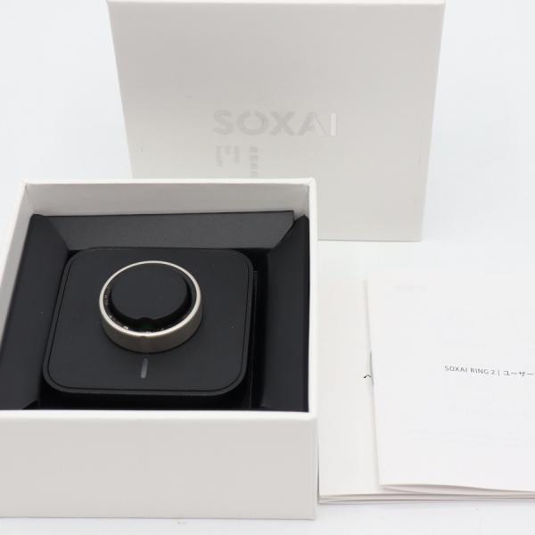 SOXAI RING 2 マットシルバー 20号 SOXAIRING2MSL20 スマートリング ソクサイリング 本体■商品状態【B】一般的な使用感のある商品・側面に使用に伴う擦れキズがみられます。・動作確認済みのためご購入後はすぐにご使用...
