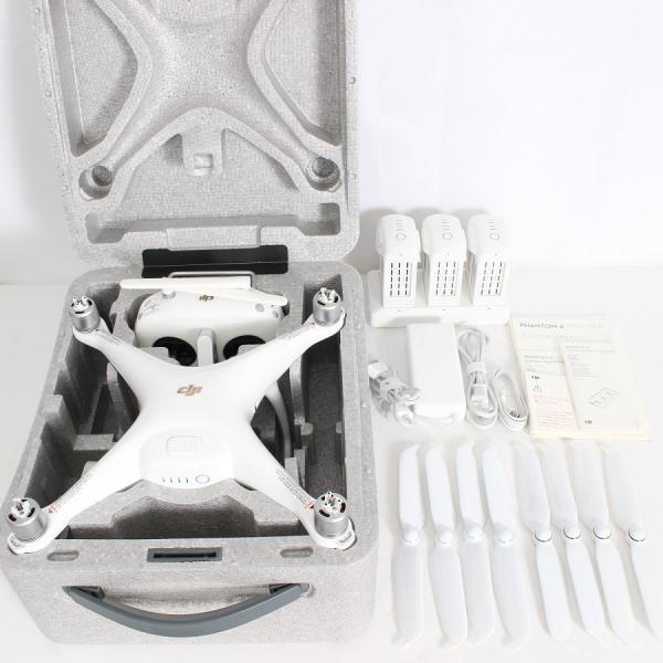 【美品】DJI Phantom 4 Pro+ V2.0 P4PP2 ドローン ファントム プロ 本体■商品状態【A】大きなダメージもなく程度良好の美品・本体と付属品に若干の色あせ感がございますが、全体的に状態の良い中古品です。・バッテリーは...