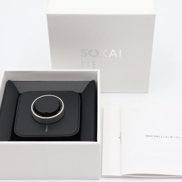 【美品】SOXAI RING 2 マットシルバー 20号 SOXAIRING2MSL20 スマートリング ソクサイリング 本体■商品状態【A】大きなダメージもなく程度良好の美品・使用に伴う若干の擦れ感はございますが、全体的に大きなダメージは...