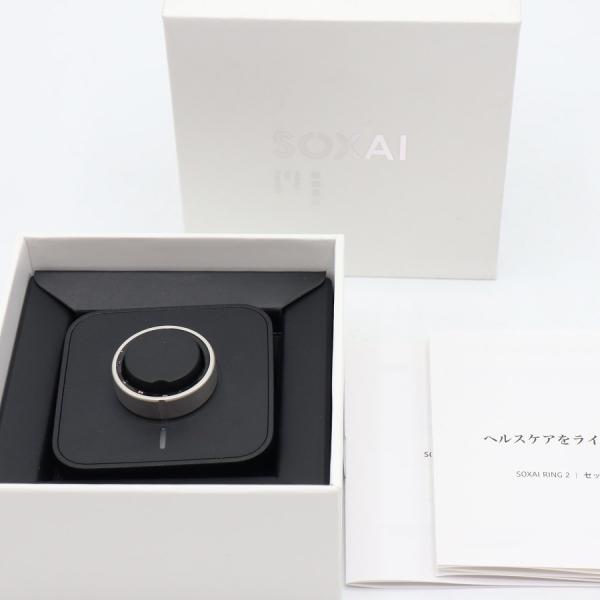 SOXAI RING 2 マットシルバー 16号 SOXAIRING2MSL16 スマートリング ソクサイリング 本体■商品状態【B】一般的な使用感のある商品・側面に使用に伴う擦れキズがみられます。・動作確認済みのためご購入後はすぐにご使用...