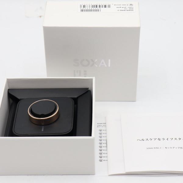 【美品】SOXAI RING 2 ピンクゴールド 22号 SOXAIRING2PGD22 スマートリング ソクサイリング 本体■商品状態【A】大きなダメージもなく程度良好の美品・商品の特性上、リングには細かな擦れ感がございますが、全体的に状...