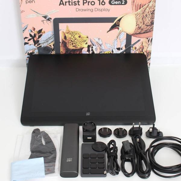 【美品】XP-PEN Artist Pro 16 Gen2 MD160QHAD41 液晶タブレット アーティスト 本体■商品状態【A】大きなダメージもなく程度良好の美品・USED品ではございますが大きなダメージや汚れなどもなく状態の良い商品...