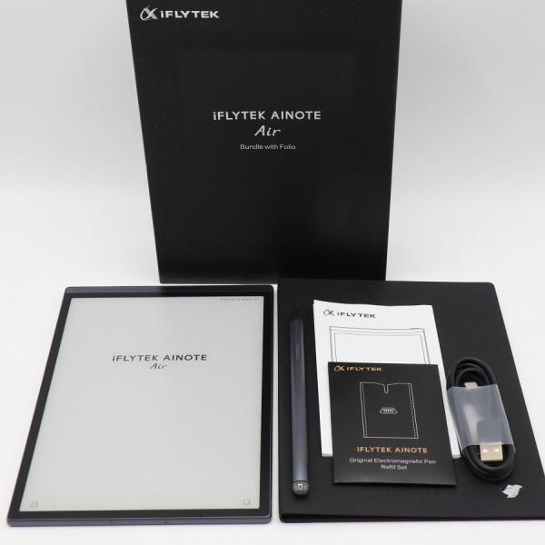 【美品】iFLYTEK AINOTE Air 2 XF-DX-B282E スマートノート 音声文字起こし 手書きノート アイフライテック 本体■商品状態【A】大きなダメージもなく程度良好の美品・USED品ではございますが大きなダメージや汚れ...