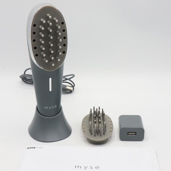 ヤーマン ミーゼ スカルプリフト アクティブ MS-80G 美顔器 EMS スカルプ 頭皮 防水 myse 本体■商品状態【B】一般的な使用感のある商品・本体の所々に使用に伴う細かな擦れがございます。・商品の特性上、アタッチメント取付部と充...
