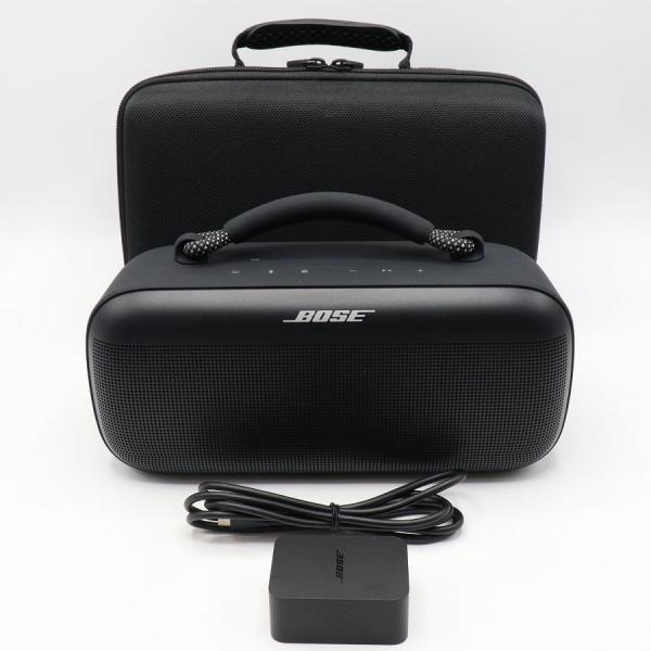 BOSE SoundLink Max Portable Speaker ブラック ワイヤレスポータブルスピーカー ボーズ 本体■商品状態【B】一般的な使用感のある商品・本体の所々に使用に伴う若干の擦れ感がみられます。・本体下部に白い色汚れが...