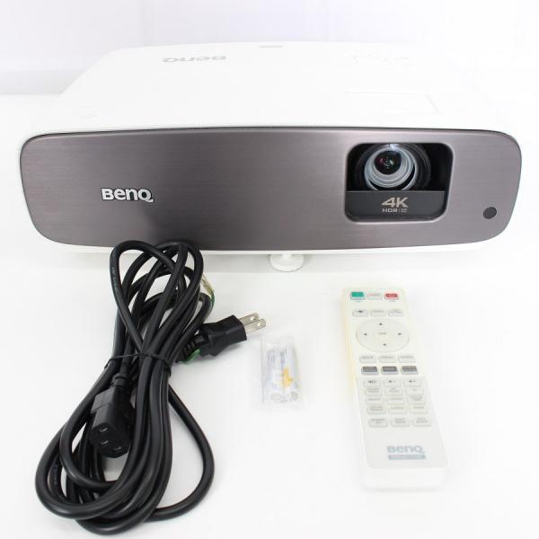 BenQ CinePrime HT3550 4Kシネマプロジェクター ベンキュー 本体■商品状態【B】一般的な使用感のある商品・本体とリモコンには色あせ感や細かな擦れ感がございます。・動作確認済みのためご購入後はすぐにご使用いただけます。・...