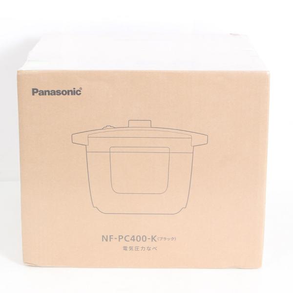 【新品未開封】パナソニック NF-PC400-K ブラック 電気圧力鍋 Panasonic 本体■商品状態【N】未使用品・新品未開封の商品です。・元箱にストレッチフィルムを巻いての発送となります。◆圧力と温度を精密に制御し、様々な料理を美味...