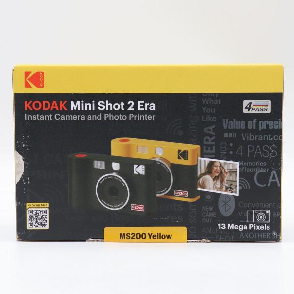 【新品未開封】Kodak Mini Shot 2 ERA PMS2E-MS200Y イエロー 液晶モニター付きインスタントカメラ コダック 本体 グロス■商品状態【N】未使用品・新品未開封の商品です。・自社で梱包して発送いたします。■元箱・...