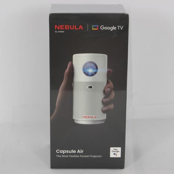 【新品未開封】Anker Nebula Capsule Air D4112521 ホワイト モバイルプロジェクター アンカー ネビュラ カプセル エアー 本体■商品状態【N】未使用品・新品未開封の商品です。・自社で梱包して発送いたします。◆...