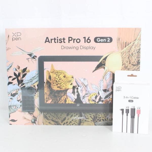 【新品未開封】XP-PEN Artist Pro 16 Gen2 MD160QHAD41 液晶タブレット アーティスト 本体■商品状態【N】未使用品・新品未開封の商品です。・メーカー発送用のダンボールには配送時のダメージがございますが、再利...