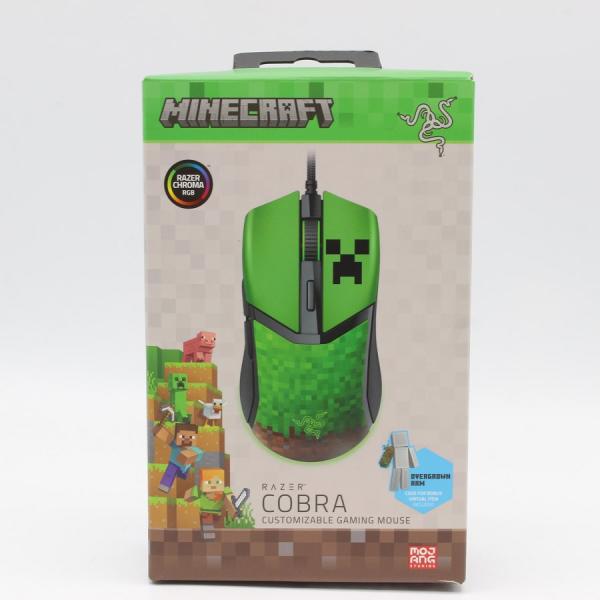 【新品未開封】Razer Cobra Minecraft Edition RZ01-04650200-R3M1 軽量 有線ゲーミングマウス レイザー 本体■商品状態【N】未使用品・新品未開封の商品です。・自社で梱包して発送いたします。◆Mi...