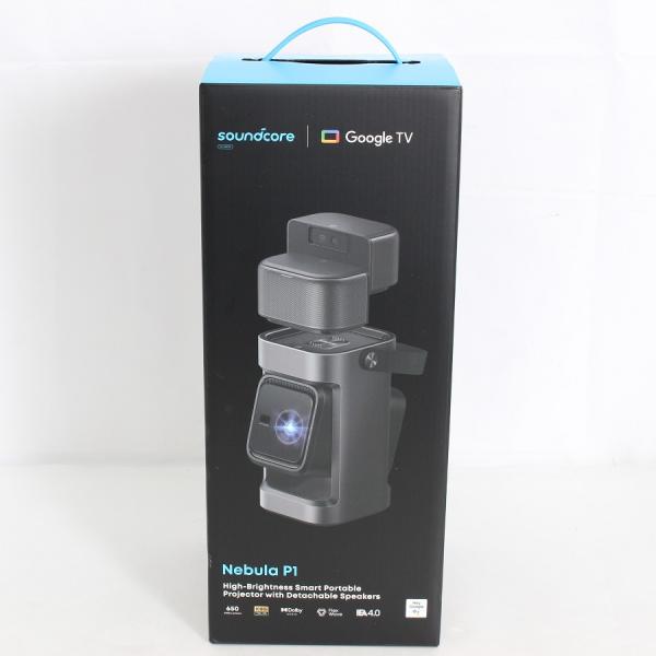 【新品未開封】Anker Soundcore Nebula P1 D2431511 ブラック ホームプロジェクター アンカー サウンドコア 本体■商品状態【N】未使用品・新品未開封の商品です。・自社で梱包して発送いたします。