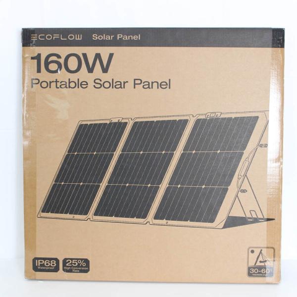 【新品未開封】EcoFlow EFSOLAR160W-N 160W ソーラーパネル EF-Fold-P160-04 エコフロー 本体■商品状態【N】未使用品・新品未開封の商品です。・元箱には伝票痕や角の凹みなど配送によるダメージがございます...