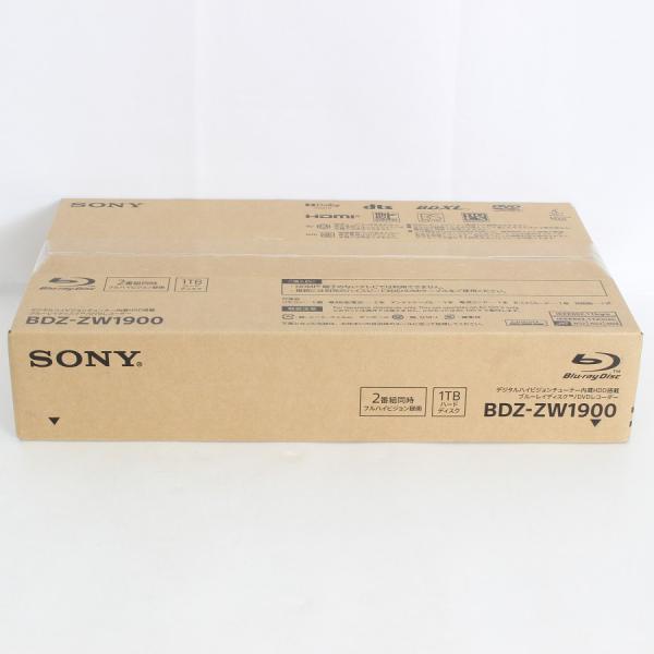 【新品未開封】SONY BDZ-ZW1900 ブルーレイレコーダー 1TB 2番組同時録画 ソニー 本体■商品状態【N】未使用品・新品未開封の商品です。・元箱には伝票痕や角の凹みなど配送によるダメージがございますが、製品への影響はございませ...