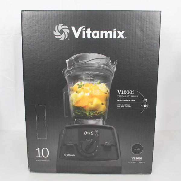【新品未開封】バイタミックス Venturist Series V1200i VM0188B ブラック ブレンダー ミキサー ジューサー Vitamix 本体■商品状態【N】未使用品・新品未開封の商品です。・元箱には配送時のダメージがござい...