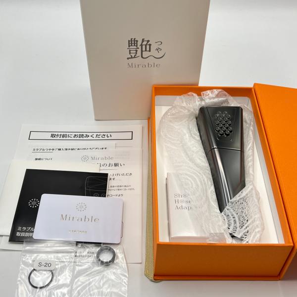 【新品】サイエンス ミラブル 艶 FBSM-AC5-GMMSC ウルトラファインミスト シャワーヘッド Mirable 本体■商品状態【N】未使用品・新品未使用の商品ですが、開封可能状態のため確認も含めて開封して撮影をおこなっております。・...