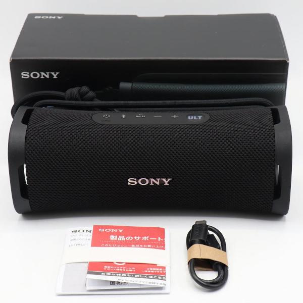 【新品】SONY ULT FIELD 1 SRS-ULT10-B ブラック ワイヤレスポータブルスピーカー 防水 ソニー 本体■商品状態【N】未使用品・新品未使用の商品ですが、開封可能状態のため確認も含めて開封して撮影をおこなっております。...