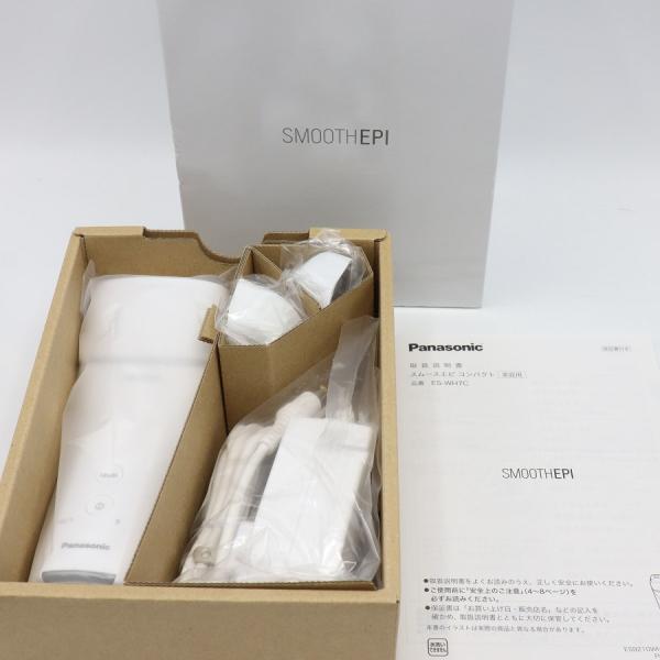 【新品】パナソニック 光エステ スムースエピ コンパクト ES-WH7C-W ホワイト 脱毛器 光美容器 Panasonic 本体■商品状態【N】未使用品・新品未使用の商品ですが、開封可能状態のため確認も含めて開封して撮影をおこなっておりま...