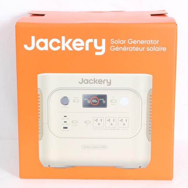 【新品未開封】Jackery 2000 New JE-2000D-SG サンドゴールド ポータブル電源 2042Wh/45600mAh 蓄電池 非常用電源 ジャクリ 本体■商品状態【N】未使用品・新品未開封の商品です。・メーカー発送用のダン...