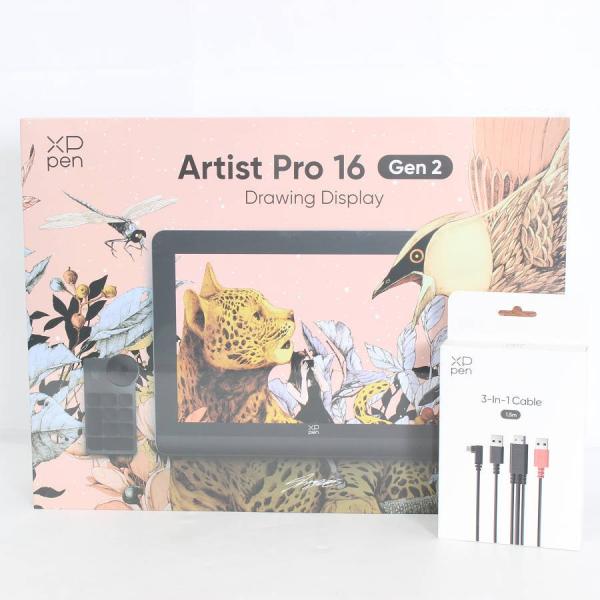 【新品未開封】XP-PEN Artist Pro 16 Gen2 MD160QHAD41 液晶タブレット アーティスト 本体■商品状態【N】未使用品・新品未開封の商品です。・メーカー発送用のダンボールには配送時のダメージがございますが、再利...