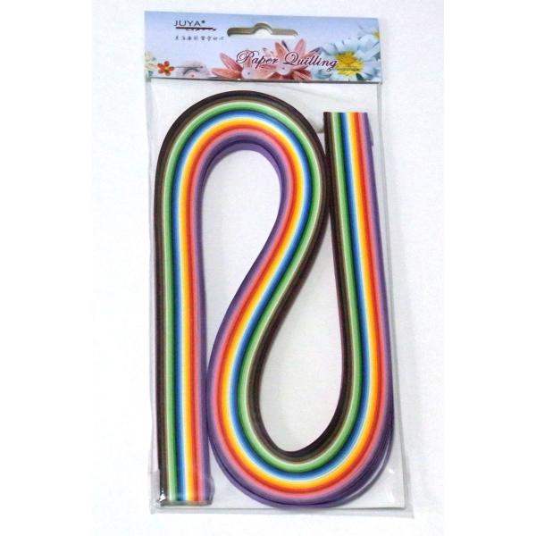 《商品内容》JUYA製品２４色ミックスカラー(各5本入)　クイリングペーパー　１２０本長さ：３９０ｍｍ《発送》日本郵便取り扱いのクリックポストで発送いたします。※画像の色合いは、できるだけ現物に近くなるように調整はしておりますが、ご覧のモニ...