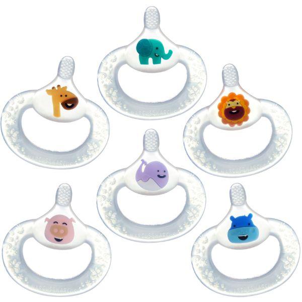 MARCUS&amp;MARCUS（マーカス&amp;マーカス）はカナダ人のデザイナーによって生み出された、かわいい動物をモチーフにした商品のブランドです。【ベビーティーシング トゥースブラシ】自分で歯磨き始めよう！シリコン製の柔らかいブラ...