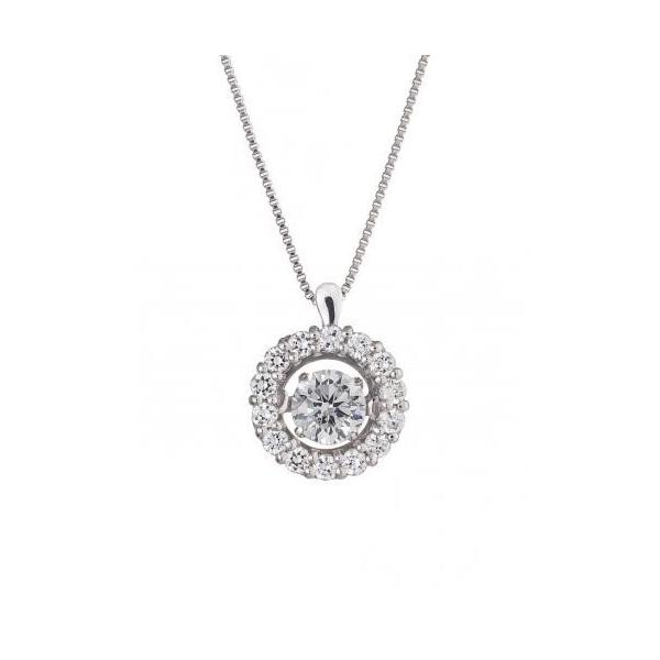 宝石の総カラット数: 0.50ct（センター: 0.30ct / メレ: 0.20ct）の贅沢な輝きデザイン特徴: 特許取得の「ダンシングストーン」構造により、わずかな動きでも中央のダイヤモンドが細かく揺れ続け、圧倒的なきらめきを放ちます。...