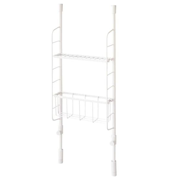 メーカー：平安伸銅工業型番：SPL-3【商品仕様】商品名 スリムポールラック メッシュ Set S商品サイズ 幅 28cm × 奥行 8.5cm × 高さ 70-105cm本体重量 1.2kg参考耐荷重 2.5kg（棚支柱1本あたり）材質 ...