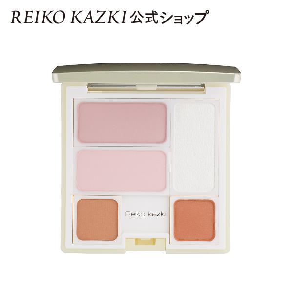 かづきれいこ ベーシックキット | アイシャドウ ＆ チーク パレットアイシャドー、チーク、シャインホワイトを1つの専用パレットにセットできるキット。【検索キーワード】アイシャドー アイシャドウ アイメイク チーク ハイライト ハイライター...