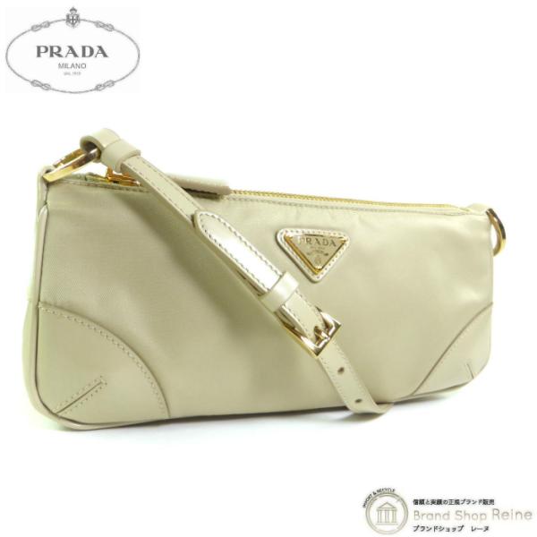 ◇商品名：プラダ（PRADA） トライアングルロゴ Re-Edition 2002 テスート ナイロン×レザー ショルダーバッグ 1BC201 DESERTO×GO金具（新品）◇管理： No. 047030◇ブランド：プラダ◇カラー：　DE...