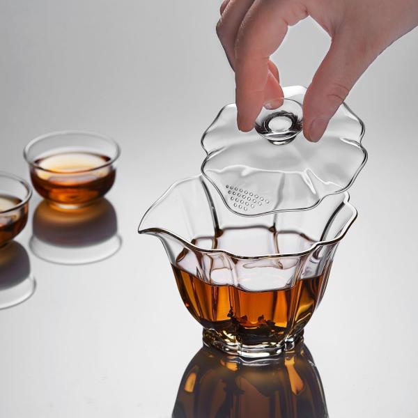 ●材質:耐熱性に優れた高ホウケイ酸ガラスで、瞬間的な温度変化にも耐えることができます。温度の範囲は-20度から150度までです、熱膨張係数は3.3です。他のガラスに比べて熱衝撃に強い耐性を持っています。高強度、高硬度、そして高光透過率を兼ね...