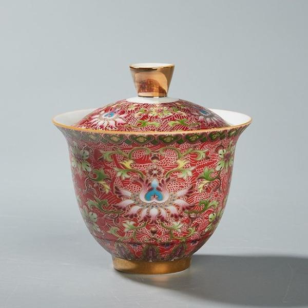 材質：陶瓷セラミック（1300℃の高温焼成）すべて陶瓷を原料に、天然な鉱物釉薬をかける。 美しさを追求するとともに、安全?安心で健康を確保する お茶や茶碗に吸収されます。使用して布を拭いてください。色は他のスタイルを変更されます。お茶汁を茶...