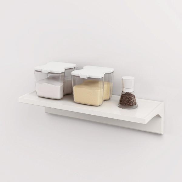 ■メーカー品番：41282602■品名：MGSKフリーラック（W）■サイズ：幅390×奥行き150×高さ88mm■カラー：ホワイト■最大荷重：1.5kg■ご注意事項：・商品写真は使用イメージです。・浴室など、水のかかる場所では使用できません...