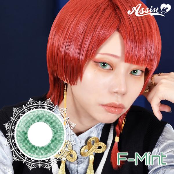 【商品詳細】●カラー：エフ ミント●直径：14.0mm●着色直径：13.0mm●ベースカーブ：8.6mm●含水率：38.0％●販売度数：±0.00、-1.00〜-8.00（-0.50step）●付属品：レンズ6枚●使用期限：1日使い捨て●承...