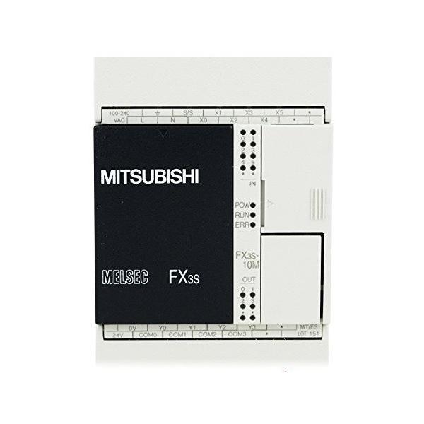★★三菱電機 FX3S-10MR/ES シーケンサ MELSEC-Fシリーズ PLC　シーケンサ★★AC電源・DC24V入力タイプ　入力:6点　  出力:4点 リレー