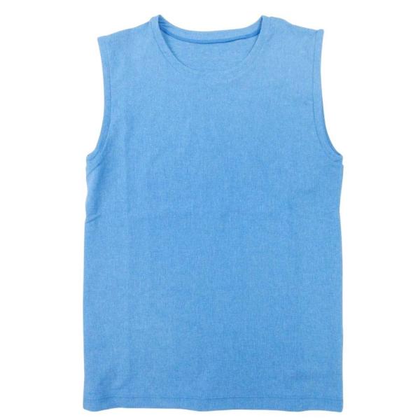 【商品名】TAARA clothing タアラ クロージング ノースリーブ トップス カットソー ストレッチ ヨガウェア トレーニング OS 青 ブルー【ブランド】TAARA clothing タアラ クロージング【対象】レディース【ランク...