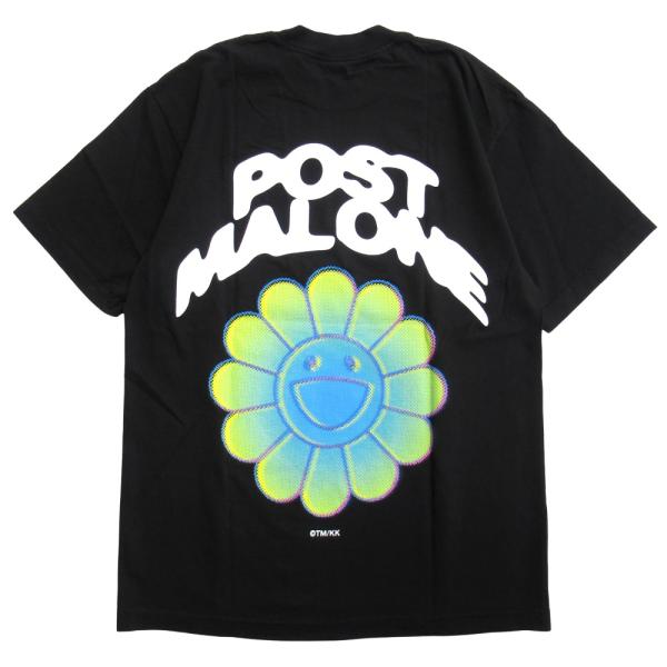 【商品名】POST MALONE × TM/KK ポスト・マローン × 村上隆 フラワー Tシャツ カットソー BRIGHT NIGHT S/S TEE サイズM 黒【ブランド】Post Malone ポスト・マローン【対象】メンズ【ランク...