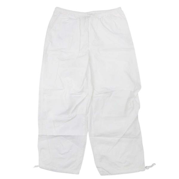 【商品名】DIVIDED H&amp;M エイチアンドエム パラシュートパンツ ボトムス ミリタリー コットン ロング S 白 ホワイト【ブランド】H&amp;M エイチアンドエム【対象】レディース【ランク】SA ※若干の使用感はあるが、全...