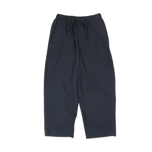 【商品名】24SS marka マーカ コクーン ワイド イージー パンツ ウエストゴム コクーンフィット トロピカルウール ボトムス 1 黒【ブランド】marka マーカ【対象】メンズ【ランク】SA ※若干の使用感はあるが、全体的に状態の...