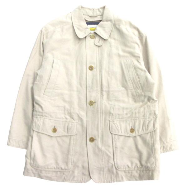 【商品名】INTERMEZZO インターメッツォ コート アウター ジャケット キルティング ライナー付き 2WAY ブルゾン サイズL ベージュ系【ブランド】INTERMEZZO インターメッツォ【対象】メンズ【ランク】A ※使用感はある...