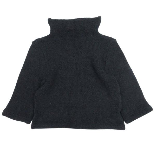 【商品名】bajra バジュラ パイル クロップド トップス ニット カットソー 五分袖 ハイネック コットン 2 黒 ブラック【ブランド】bajra バジュラ【対象】レディース【ランク】SA ※若干の使用感はあるが、全体的に状態の良い商品...