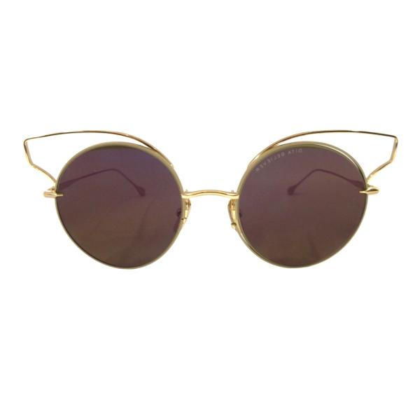 【商品名】DITA ディータ BELIEVER ビリーバー ラウンド サングラス メガネ 眼鏡 アイウェア 23008-B ゴールド カーキ系【ブランド】DITA ディータ【対象】ユニセックス【ランク】C ※一部欠損、破損が見られる商品【カ...