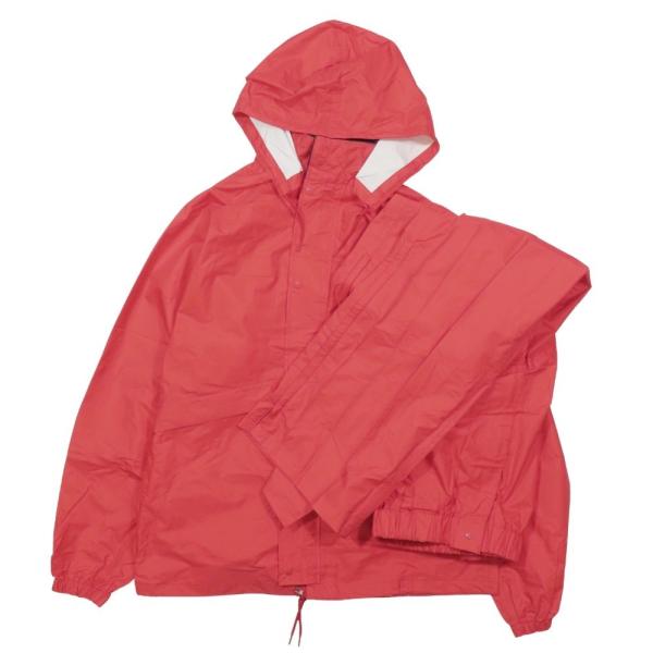【商品名】TARAS BOULBA タラス ブルバ レインウェア セットアップ フーディ アウトドア ナイロン パンツ ボトムス M レッド【ブランド】TARAS BOULBA タラスブルバ【対象】メンズ【ランク】SA ※若干の使用感はある...