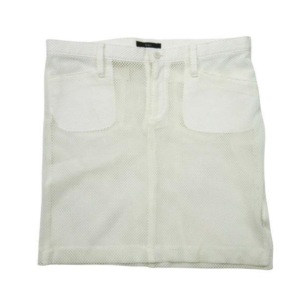 【商品名】bajra バジュラ メッシュ素材 ミニスカート ショート丈 サイズONLY 白 ホワイト【ブランド】bajra バジュラ【対象】レディース【ランク】A ※使用感はあるが、傷や汚れの少ない商品【カラー】白 ホワイト【表記サイズ】不...