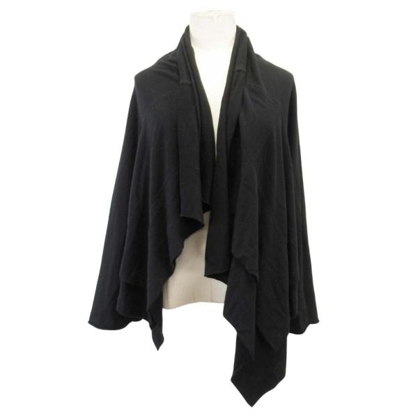 【商品名】22ss Y's Yohji Yamamoto ワイズ ヨウジヤマモト ドレープ コットンジャージー カーディガン 羽織 トップス 2 黒 YG-T92-077【ブランド】Y's ワイズ【対象】レディース【ランク】SA ※若干の使...