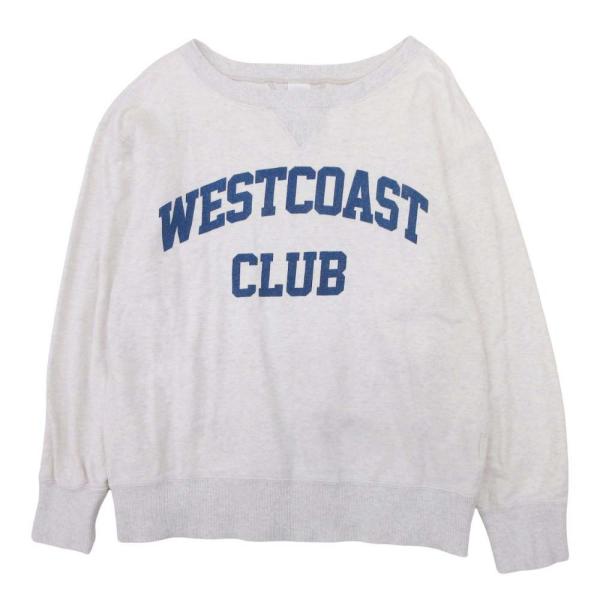 【商品名】VOTE MAKE NEW CLOTHES ヴォート カレッジプリント スウェット 裏毛 トレーナー プルオーバー トップス S ライトグレー【ブランド】VOTE MAKE NEW CLOTHES ボートメイクニュークローズ【対象...