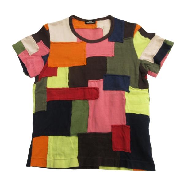 【商品名】tricot COMME des GARCONS トリココムデギャルソン 00aw パッチワーク Tシャツ 00's ヴィンテージ 渡辺淳弥期 マルチカラー【ブランド】tricot COMME des GARCONS トリココムデ...