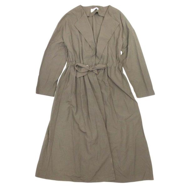 【商品名】Jf ready made ジェイエフレディメイド ガウンコート ジャケット アウター ナイロン F カーキ オリーブ【ブランド】Jf ready made ジェイエフレディメイド【対象】レディース【ランク】B ※使用感やダメージ...
