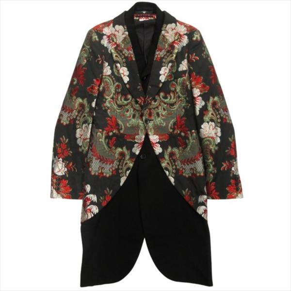 【商品名】COMME des GARCONS HOMME PLUS コムデギャルソンオムプリュス 19aw エンブロイダリー モーニング ジャケット 燕尾 XS ブラック【ブランド】COMME des GARCONS HOMME PLUS ...